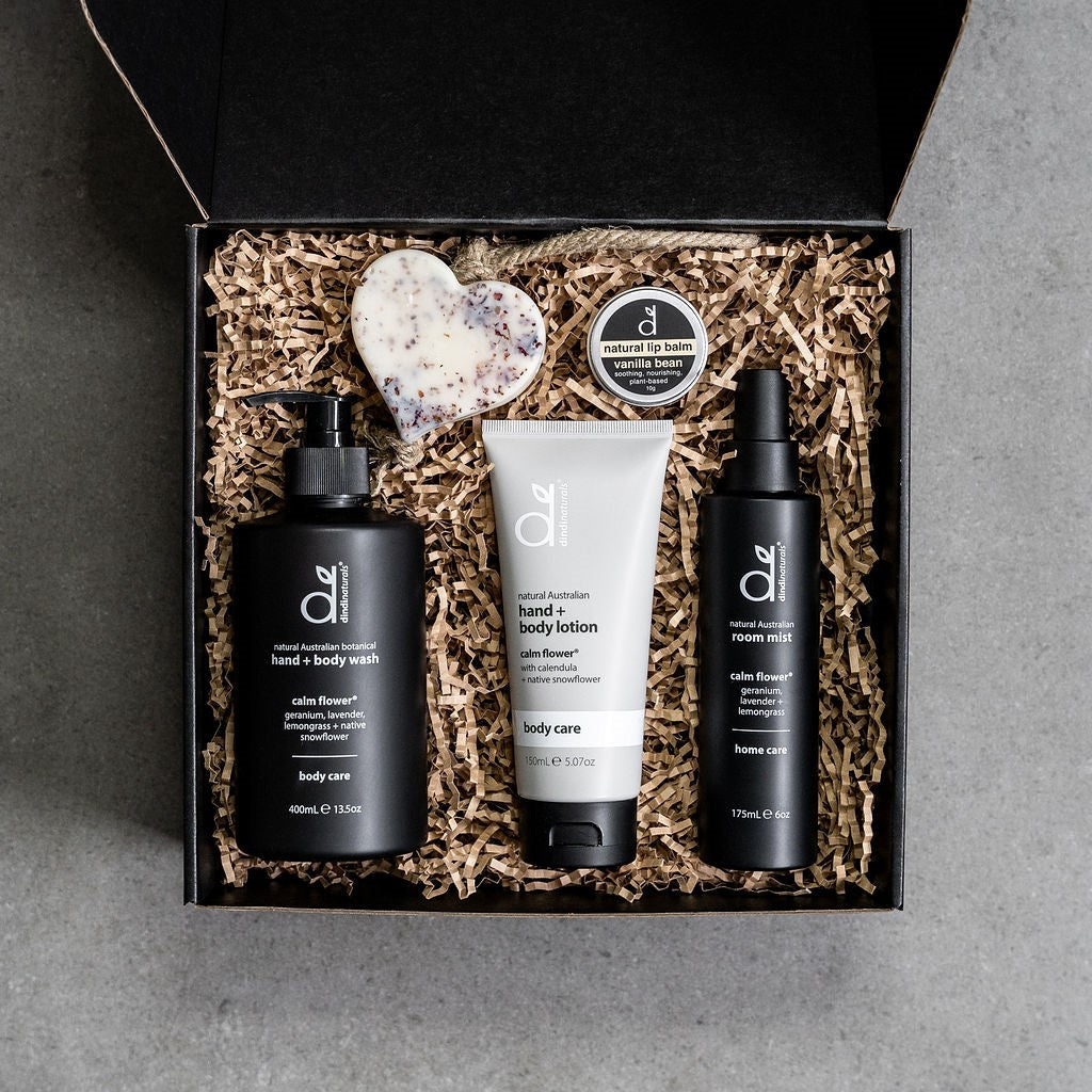 calm luxe gift box – dindinaturals.com.au